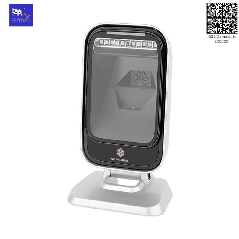 NG BAR-2403 BARCODE SCANNER ΠΑΓΚΟΥ ΟΡΘΟΓΩΝΙΟ, 2D, USB (171574)